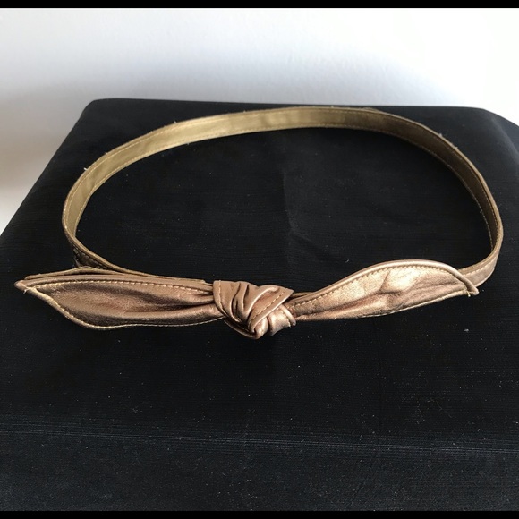 Accessories | Womens Genuine Leather Belt Bronze Color New | Poshmark
